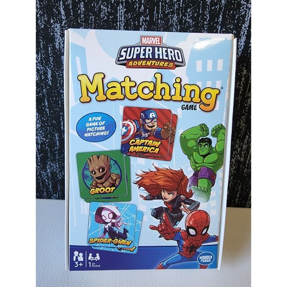 Marvel | Toys | Marvel Superhero Matching Game | Poshmark